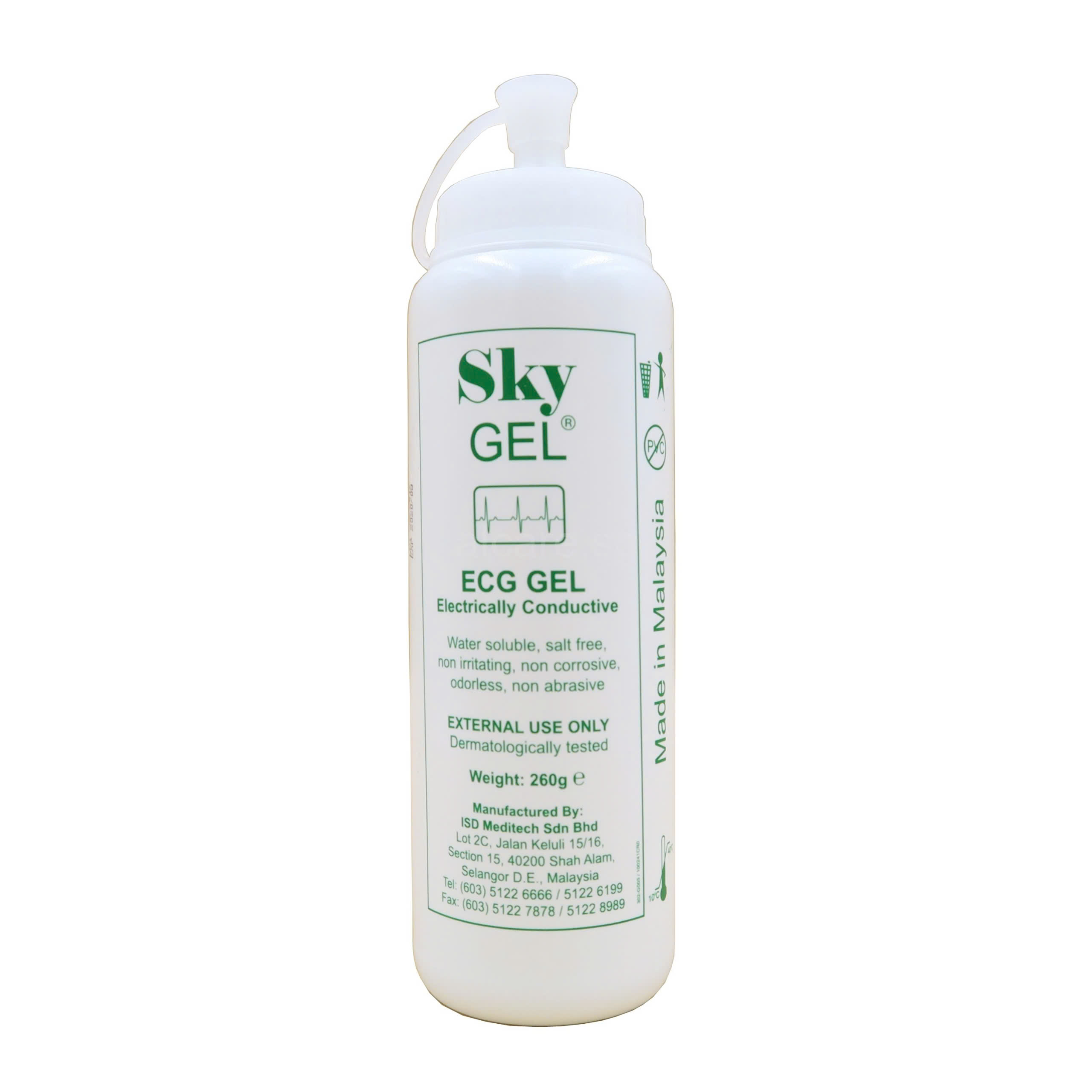 Gel điện tim SKYGEL 260g không màu – Thiết Bị Y Tế Hoàng Kim